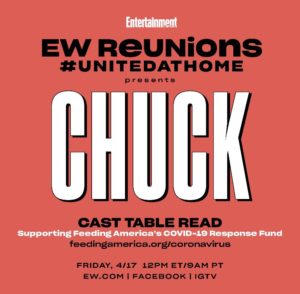 Chuck Cast Reuniting for Table Read! | ChuckTV.net