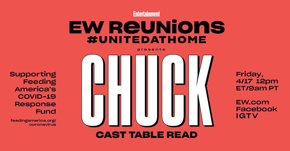 Chuck Cast Reuniting for Table Read! – ChuckTV.net